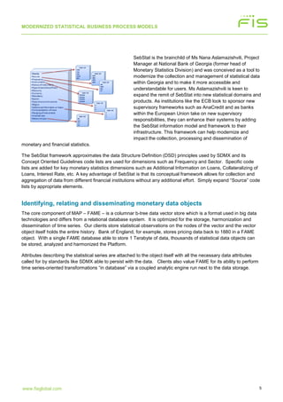 Modernized statistical business process models in central banks | PDF