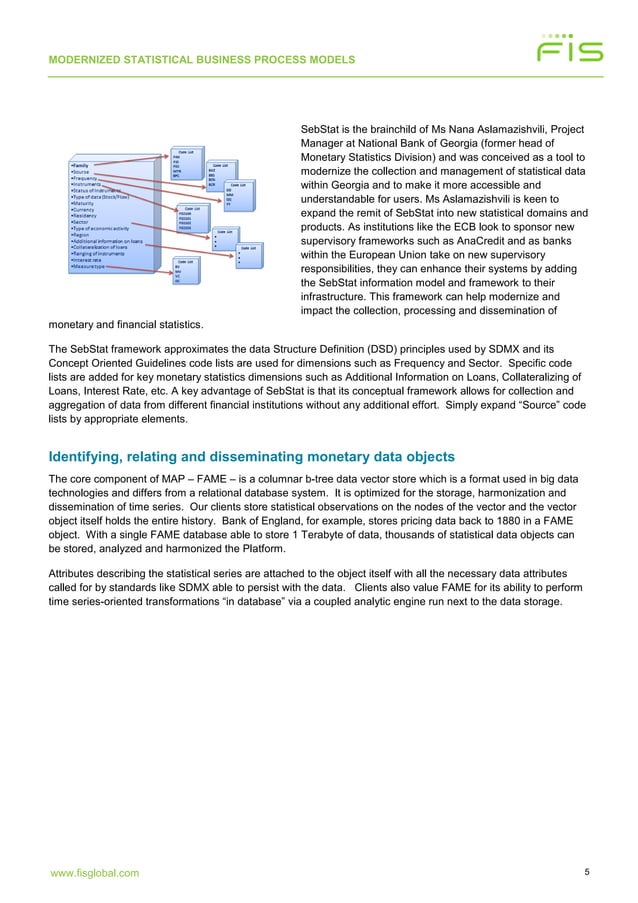 Modernized statistical business process models in central banks | PDF ...