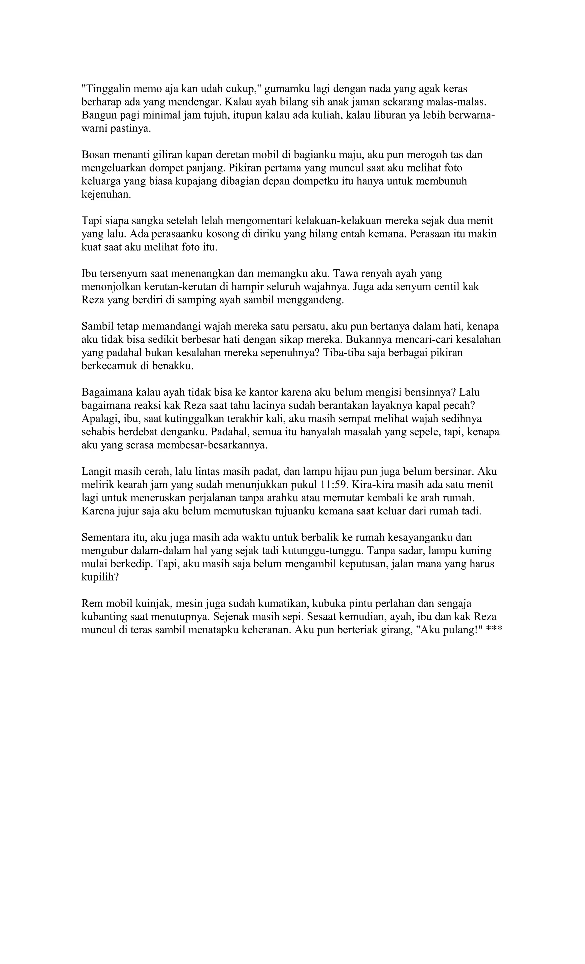 Sebuah pilihan (shelvin gunawan) | DOC