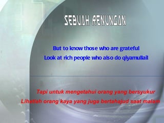 Sebuah renungan | PPT