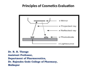 Sebumeter and Corneometer Principle and Working.pptx