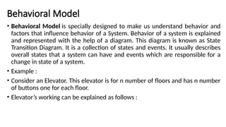 Interaction modelling is further classified into two types: Use case diagram. Sequence diagram ...