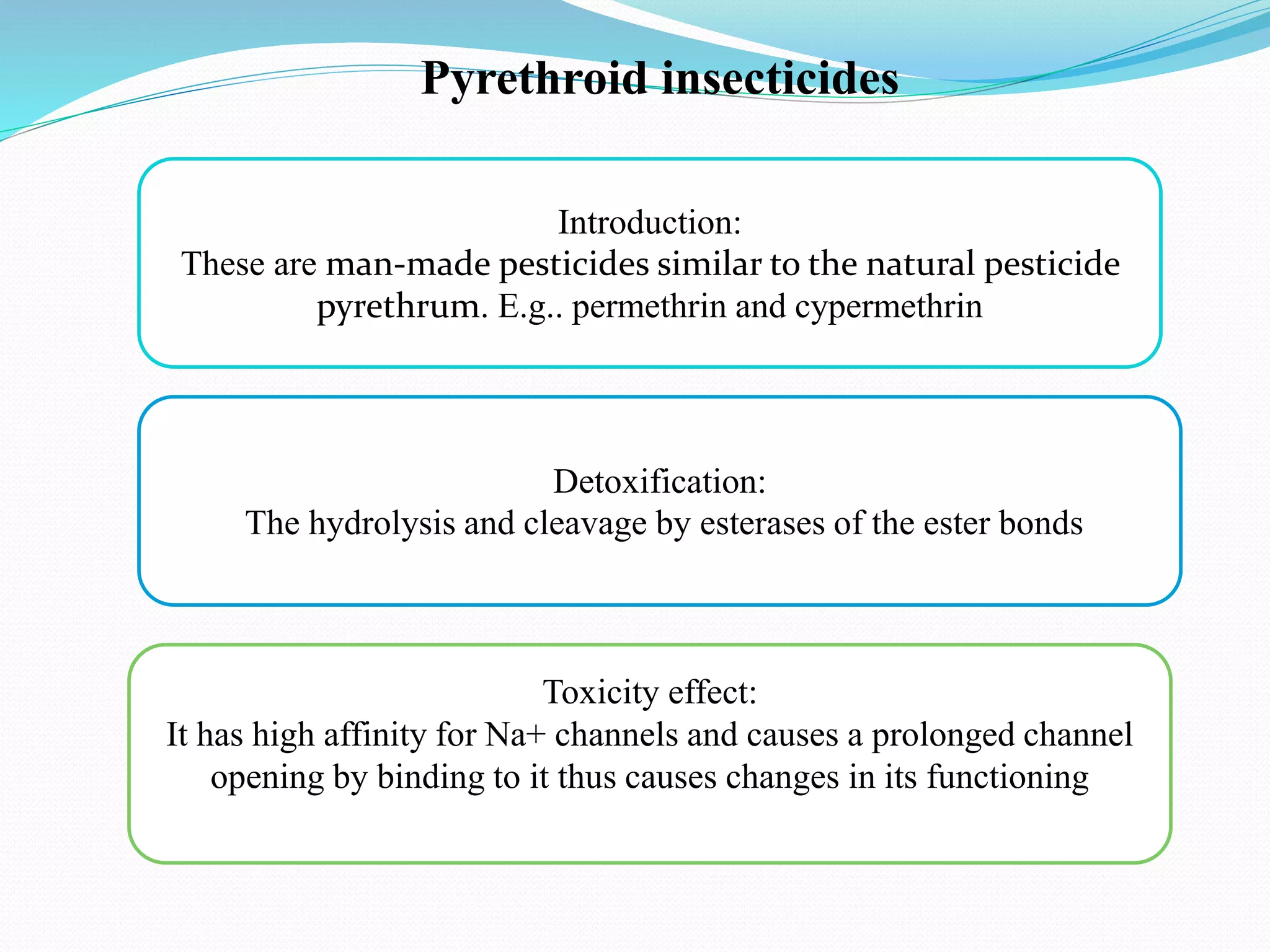 enzyme as detoxifying agent in insecticide industry | PPTX