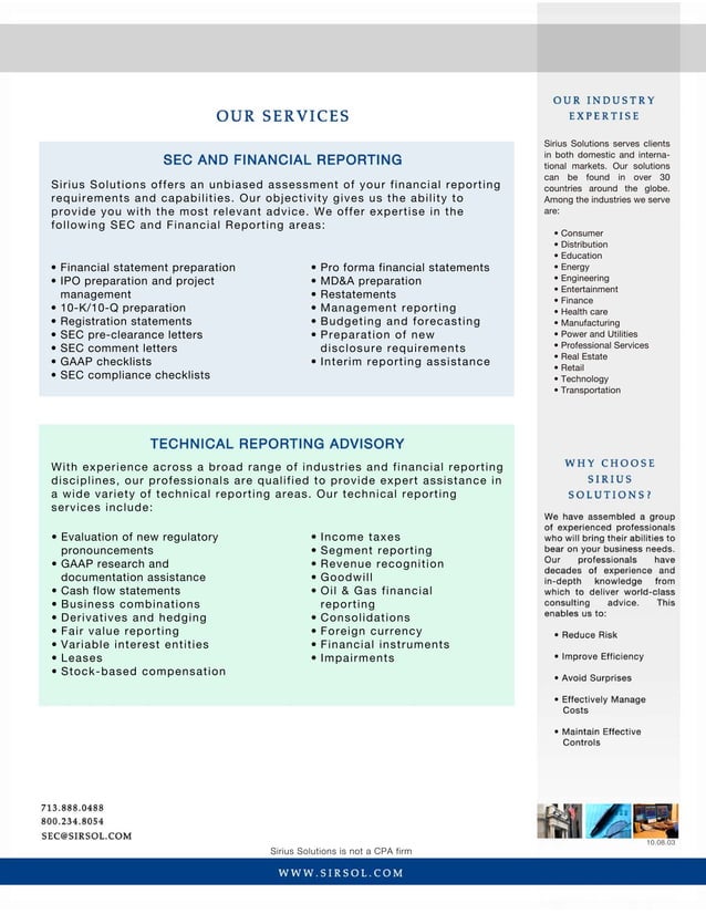 SEC Reporting overview | PDF