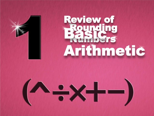 Sec. 1.1 rounding numbers (v500) | PPT