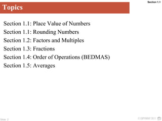 Sec. 1.1 rounding numbers (v500) | PPTX