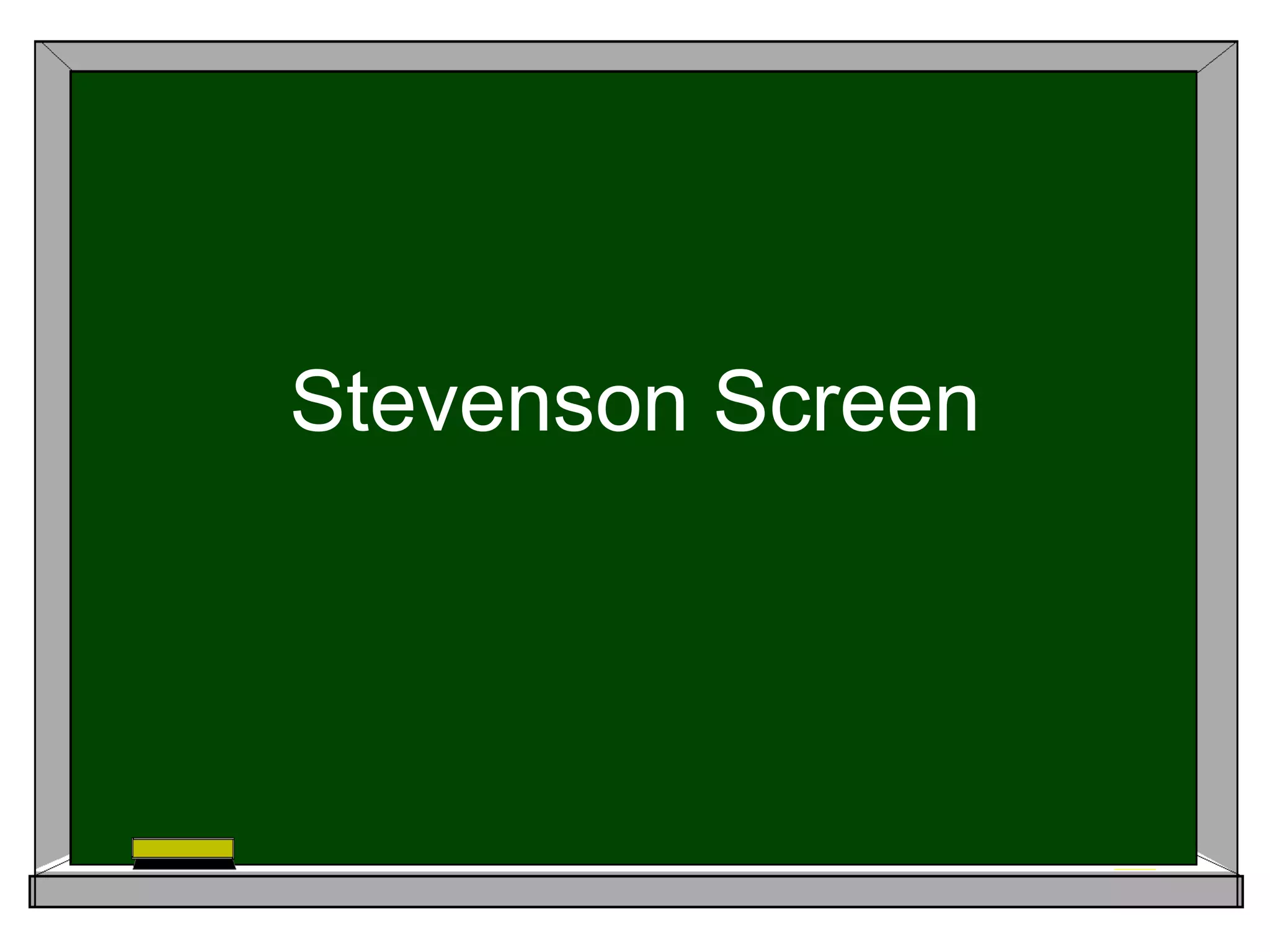 Sec 1 Exp Stevenson Screen | PPT