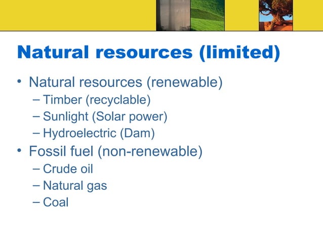 Sec 1 Na Enironment & Natural Resources | PPT