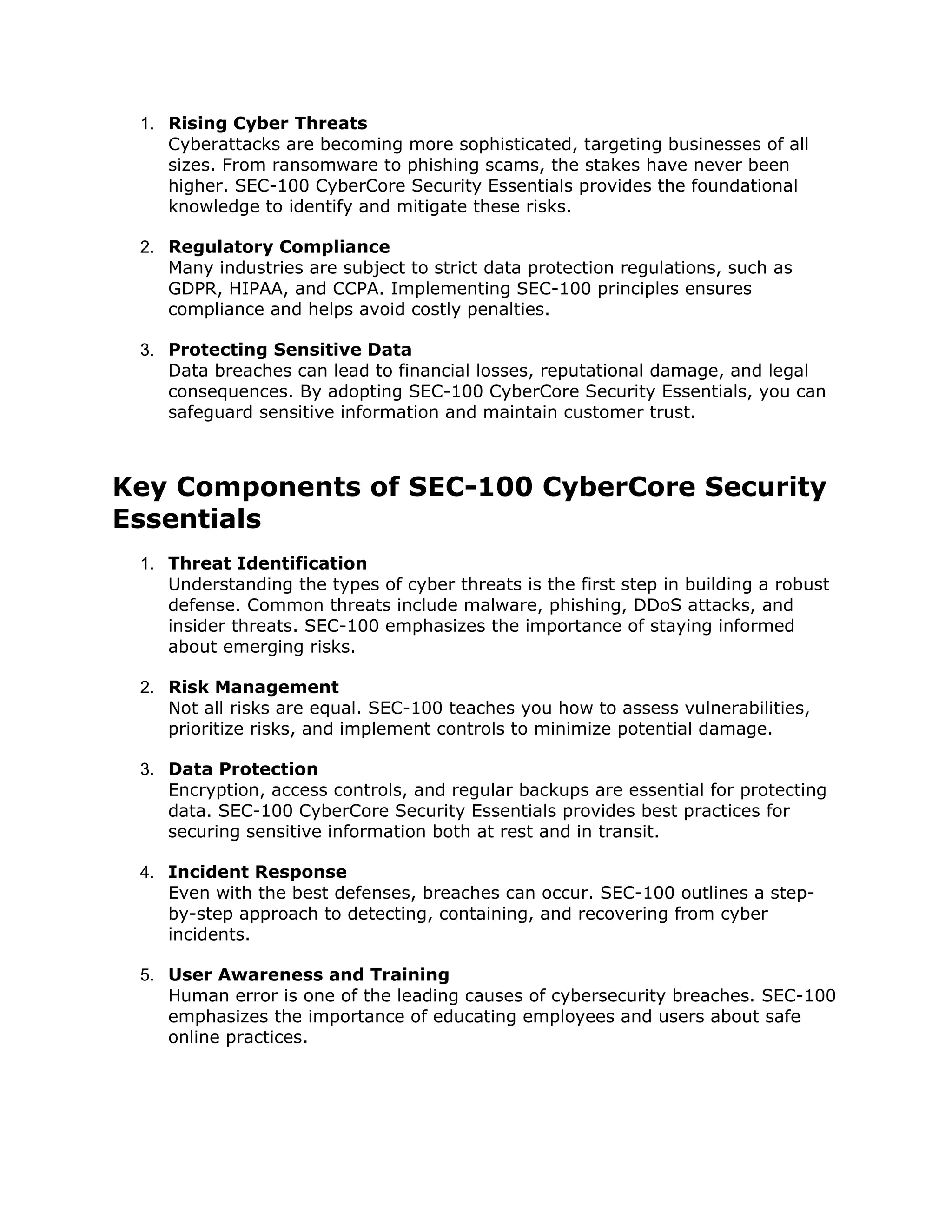 SEC-100 CyberCore Security Essentials_ A Complete Guide.docx