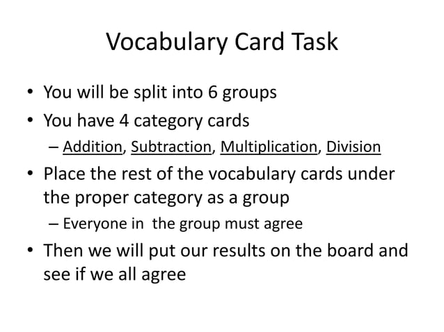 Sec. 12.1 write variable expressions and equations | PPTX | Education