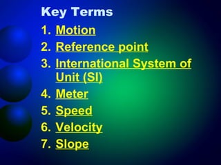 Sec.1 describing and measuring_motion | PPT