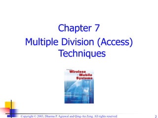 Sec.7--Multiple Access Techniques | PPT | Computer Networking | Computing