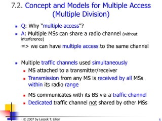 Sec.7--Multiple Access Techniques | PPT | Computer Networking | Computing