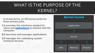 SEC.3 Linux vs Unix Kernel.pptxnnnnnnnnnnnnnnnnnnnn | PPT