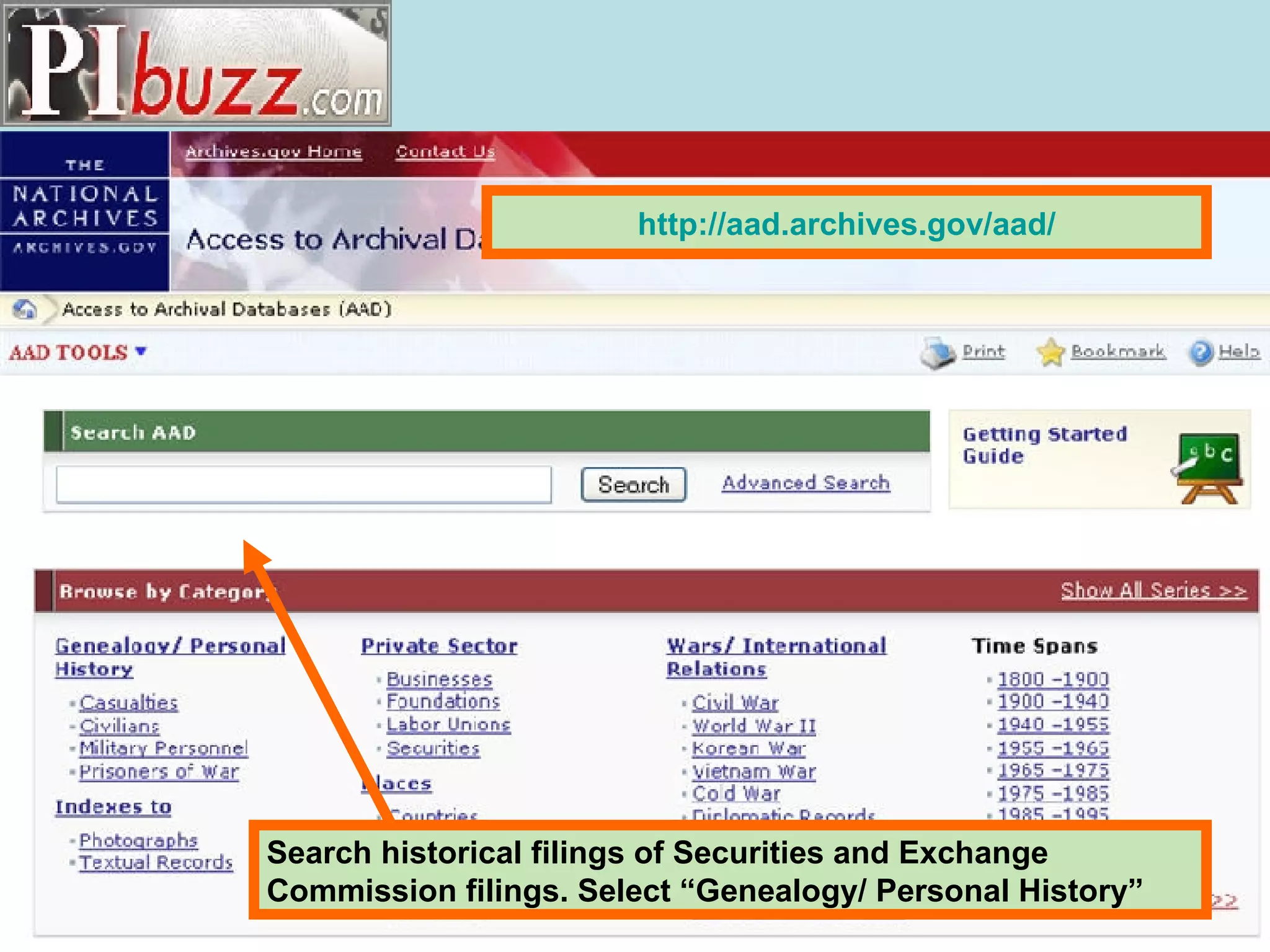 SEC Archival Records | PPT