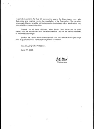 Sec memo-8s2006-foundations | PDF