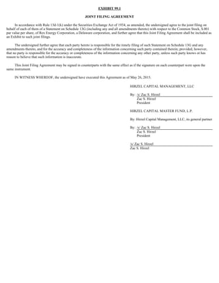 Form SC 13G: Hirzel Capital's Big Investment in Rex Energy | PDF