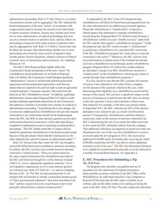 2019 SEC Whistleblower Practice Guide | PDF