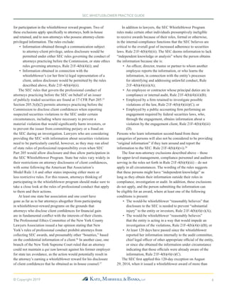 2019 SEC Whistleblower Practice Guide | PDF