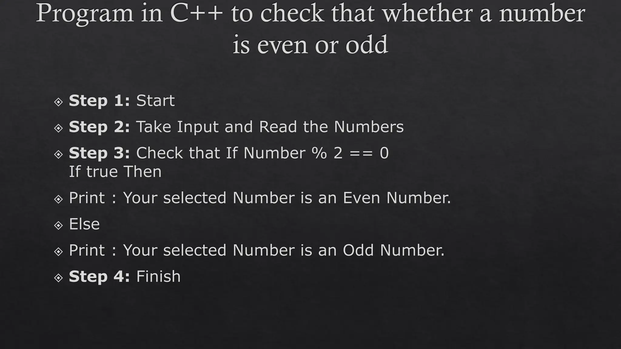 Sec 03 Conditional statement conditional statement is used in ...