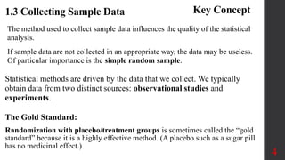 Sec 1.3 collecting sample data | PPTX