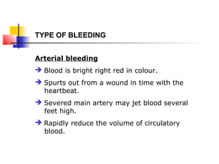 Sec1.fa4 wounds & bleeding | PPT