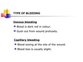 Sec1.fa4 wounds & bleeding | PPT