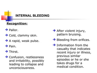 Sec1.fa4 wounds & bleeding | PPT
