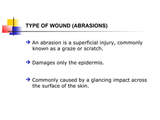 Sec1.fa4 wounds & bleeding | PPT