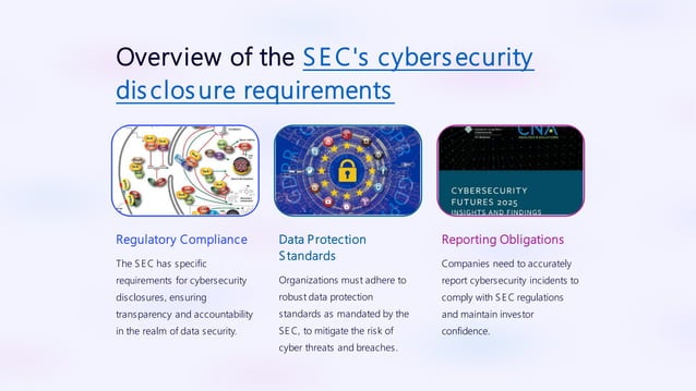 SEC 10-K Cybersecurity Disclosures | PPT