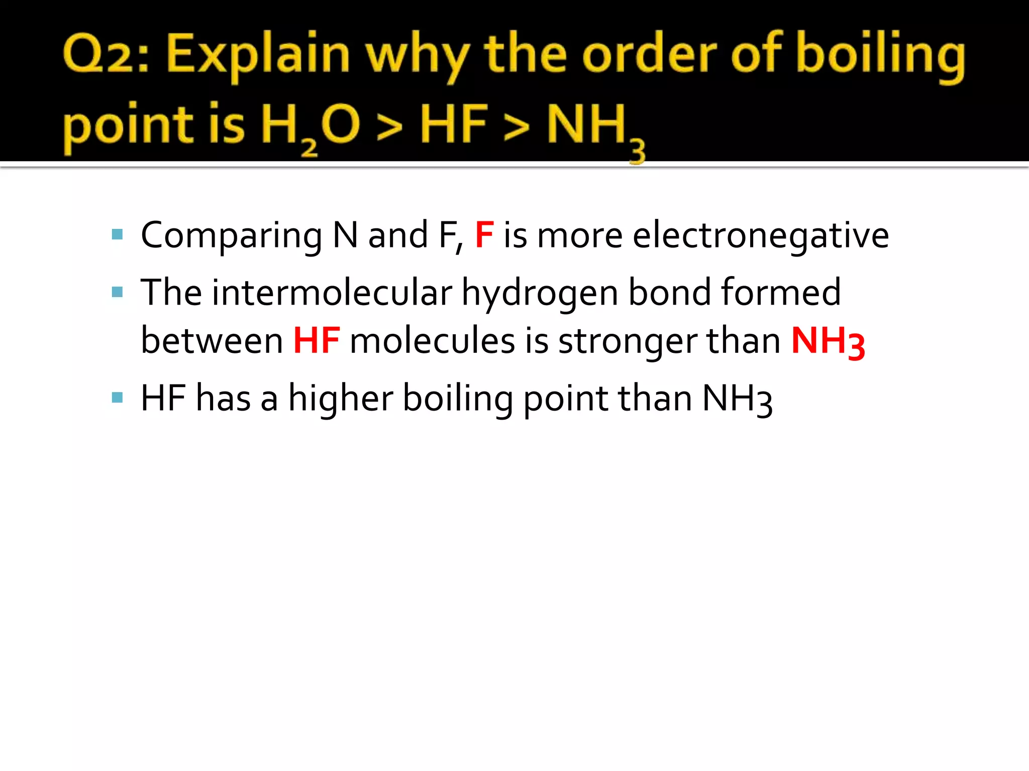Hydrogen Bonding Powerpoint | PPTX
