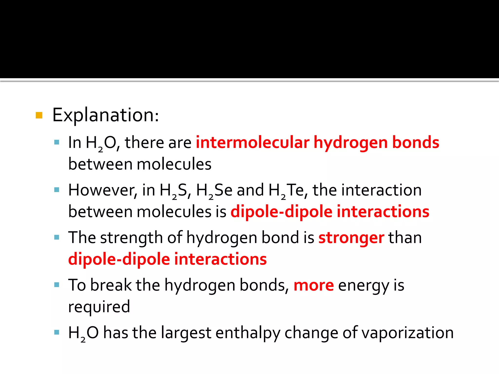 Hydrogen Bonding Powerpoint | PPTX