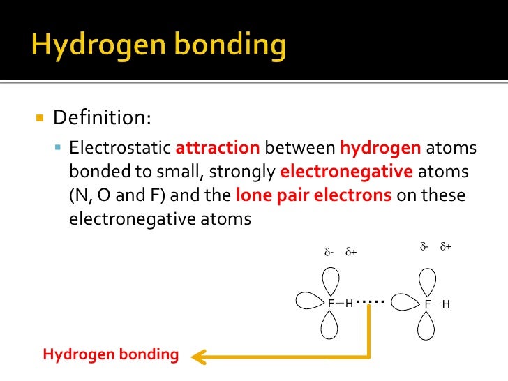 Hydrogen Bonding Powerpoint