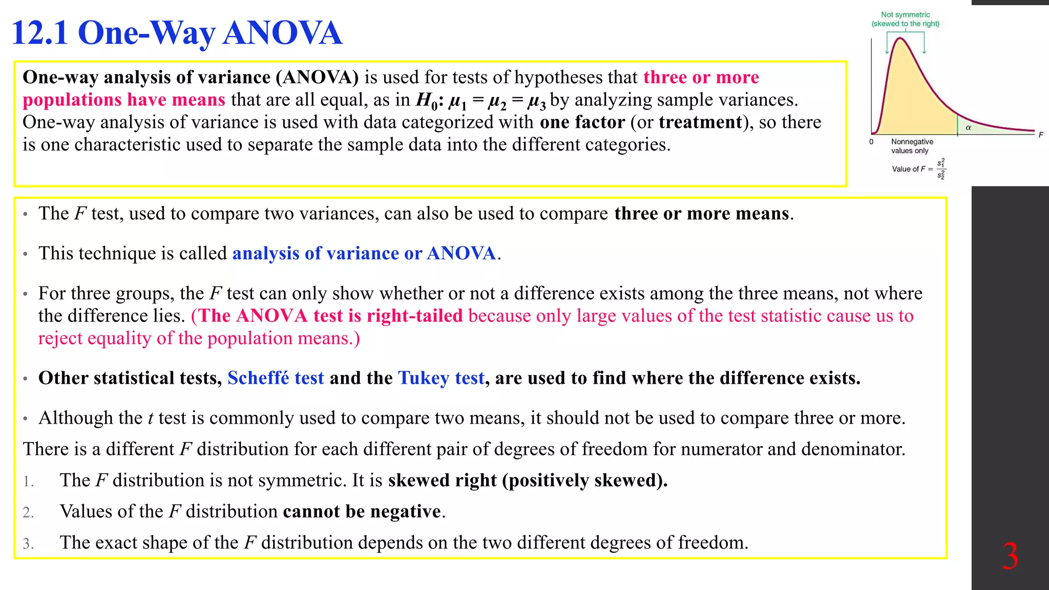 One-Way ANOVA | PPTX