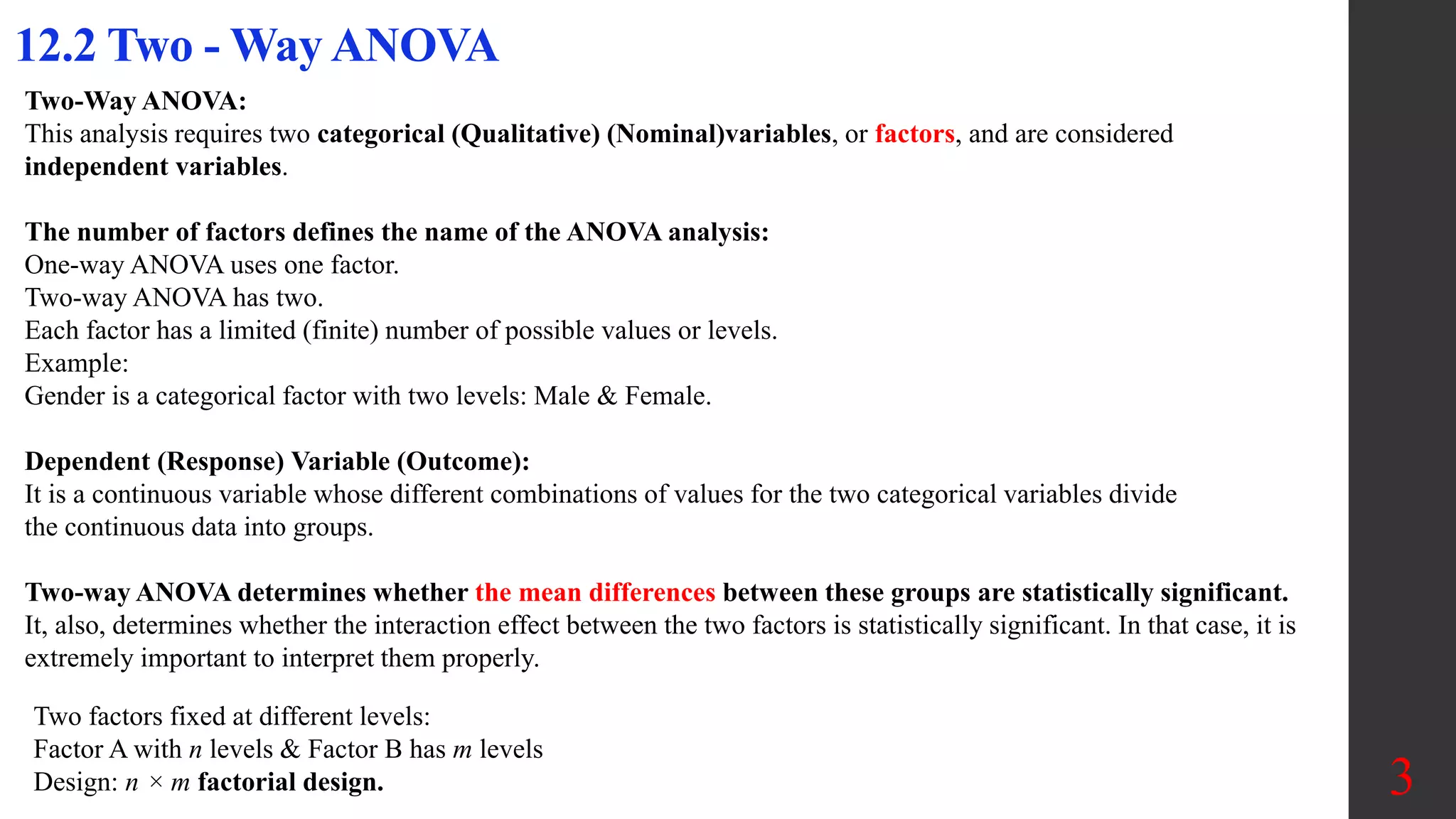 Two-Way ANOVA | PPTX