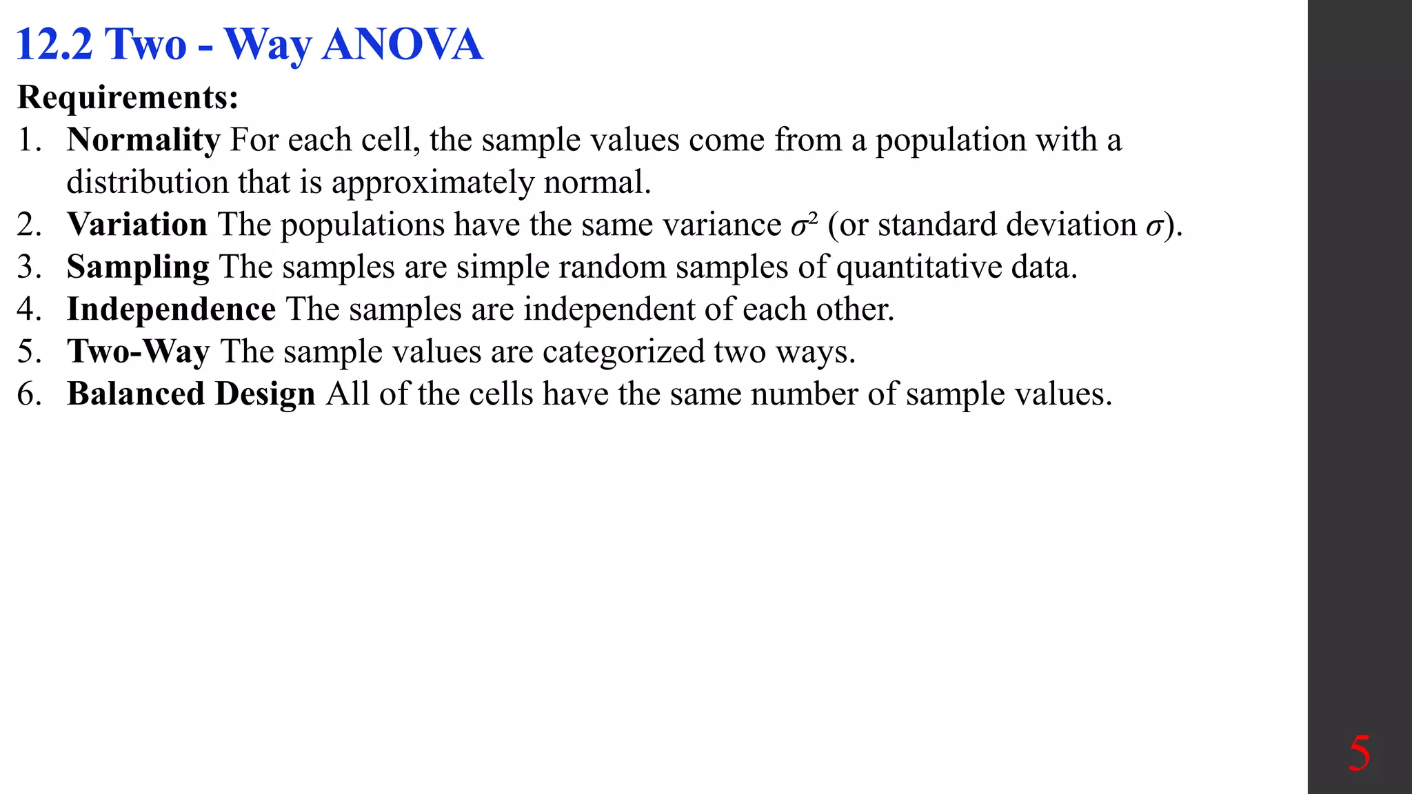 Two-Way ANOVA | PPTX