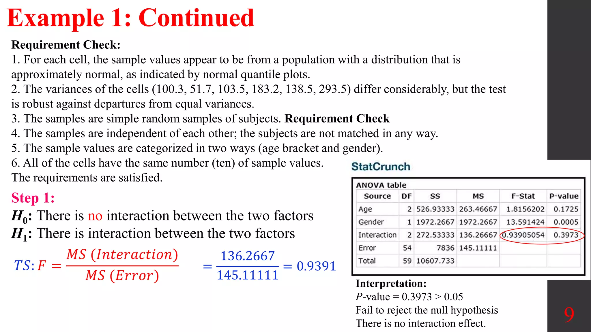 Two-Way ANOVA | PPTX