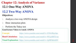 Two-Way ANOVA | PPTX