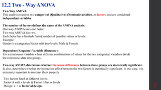 Two-Way ANOVA | PPTX