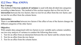 Two-Way ANOVA | PPTX