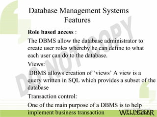 Database Management Systems | PPT