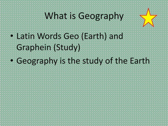 Sec 1 geog unit 1 lesson 1 | PPTX | Geography | Science