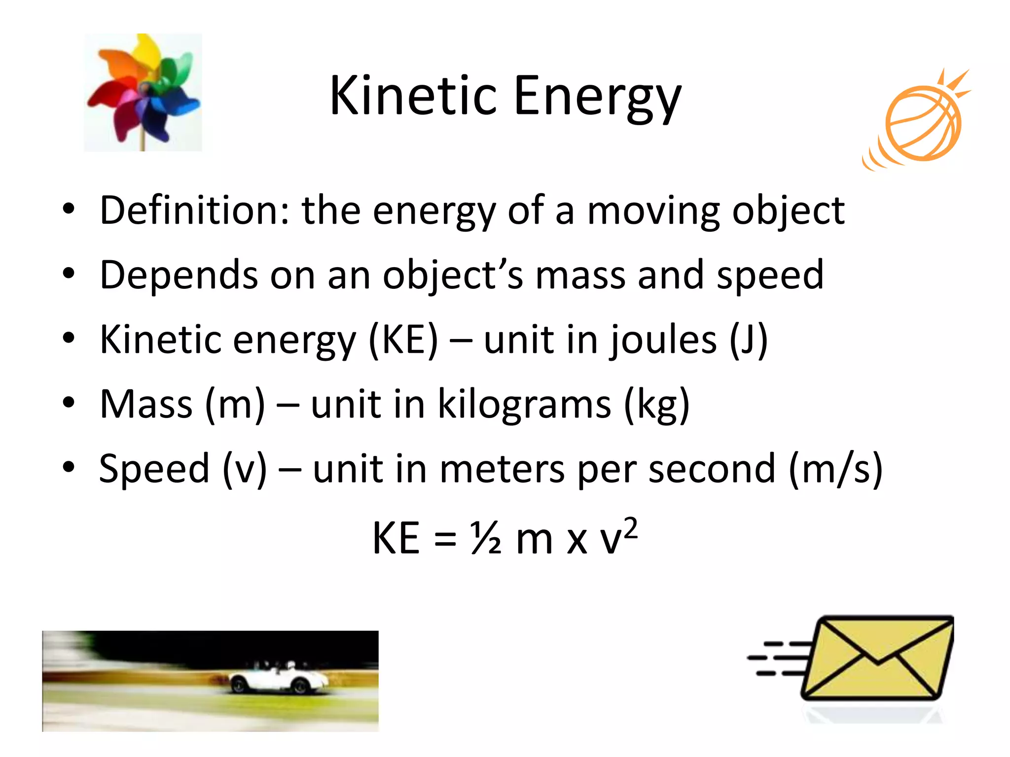 Kinetic and Potential energy | PPTX