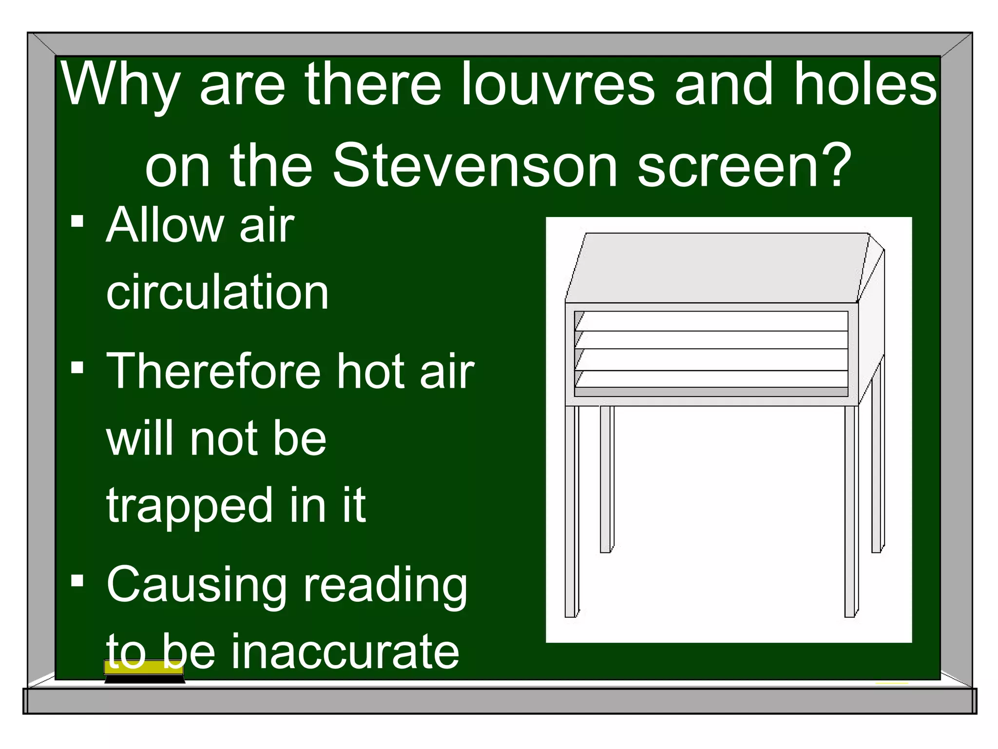 Sec 1 Stevenson Screen | PPT