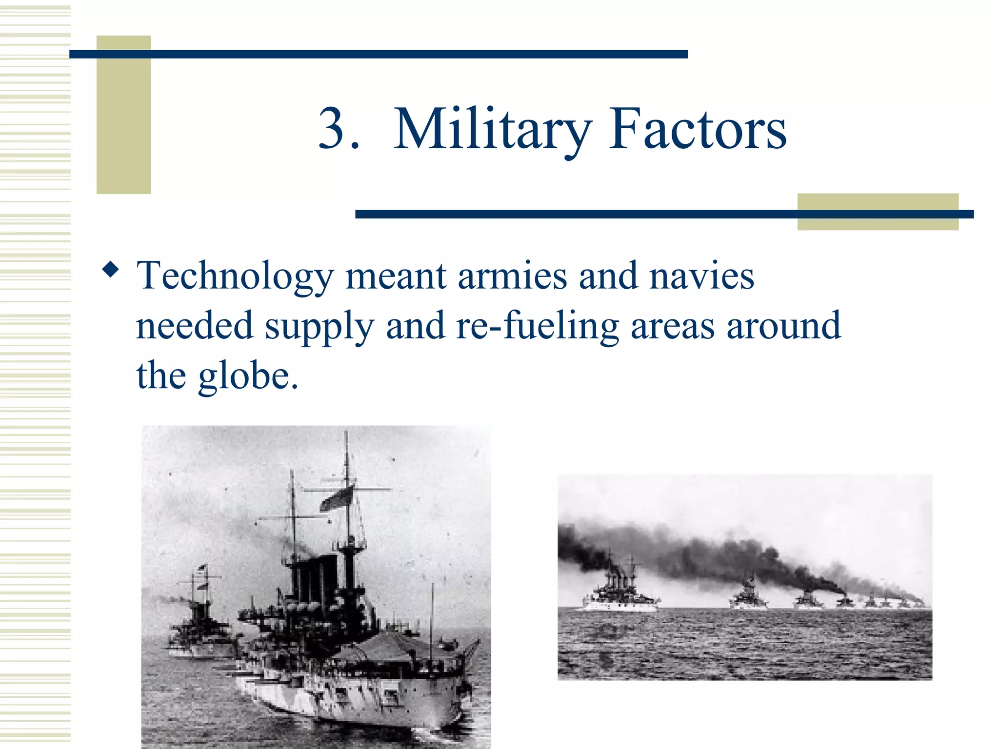 Sec 1 the reasons behind imperialism | PPT
