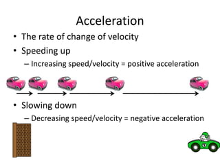 acceleration and force | PPTX