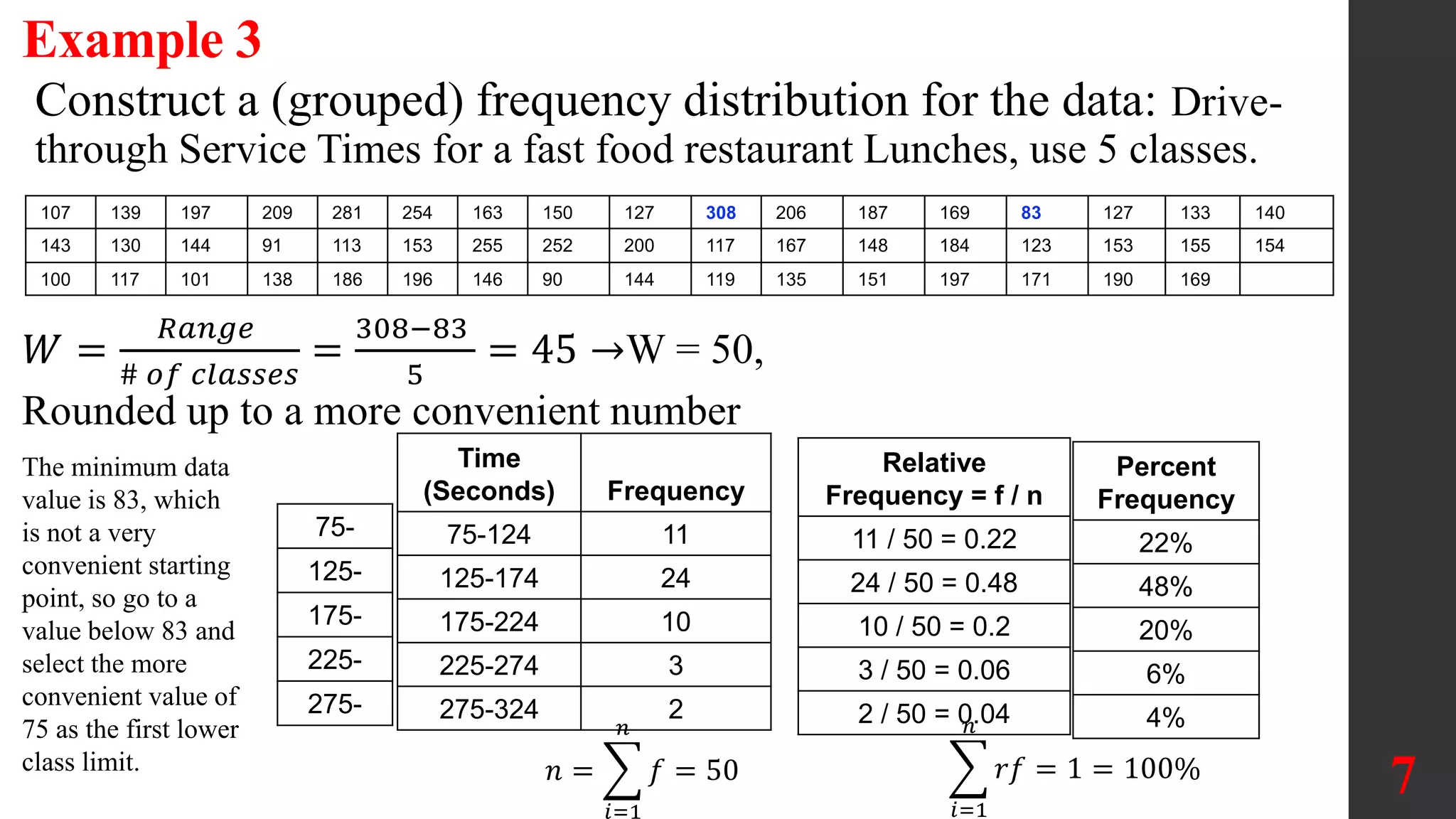 Frequency Distributions for Organizing and Summarizing | PPTX