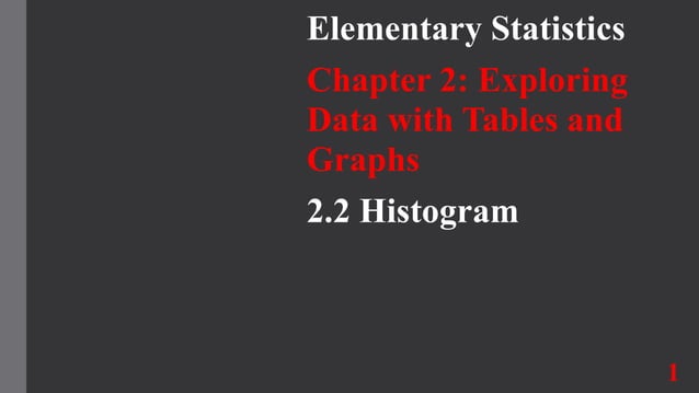 Histograms | PPT