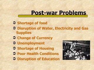 Sec2 Chap8 Postwar Problems[1] | PPT