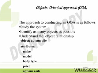 Determining Information need and object analysis | PPT